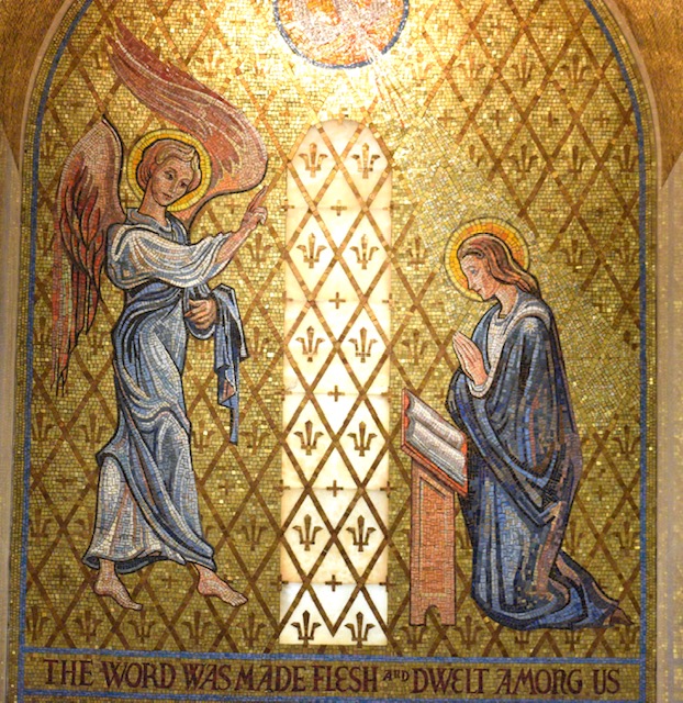 5 Places to Find the Annunciation Portrayed in the Basilica - National ...