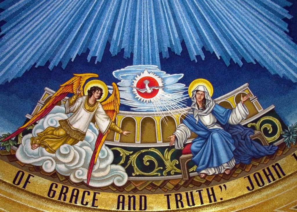5 Places to Find the Annunciation Portrayed in the Basilica - National ...