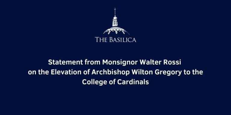Statement from Monsignor Walter Rossi on the Elevation of Archbishop ...