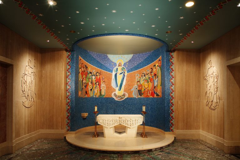 Virtually Tour the Mary Queen of Missions Chapel - National Shrine of ...
