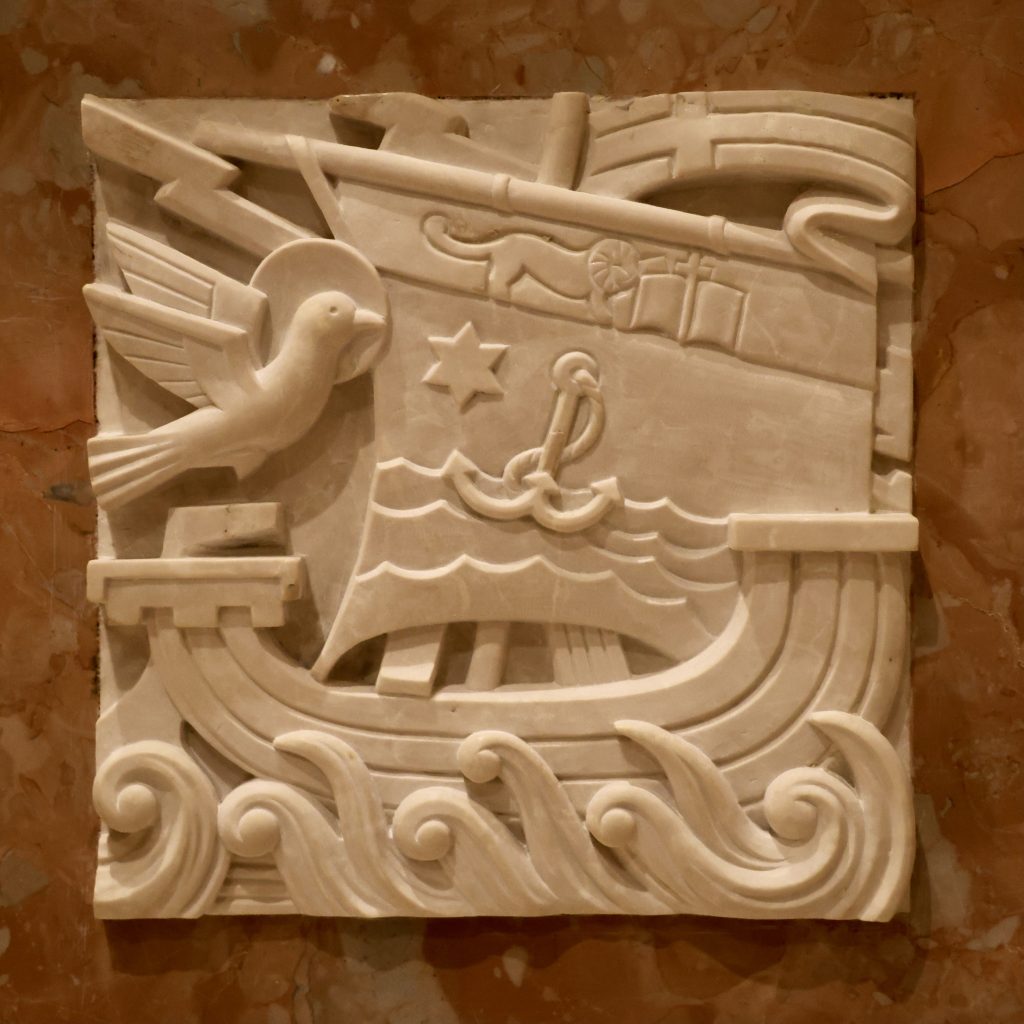 Symbols of the Sea at the Basilica - National Shrine of the Immaculate ...