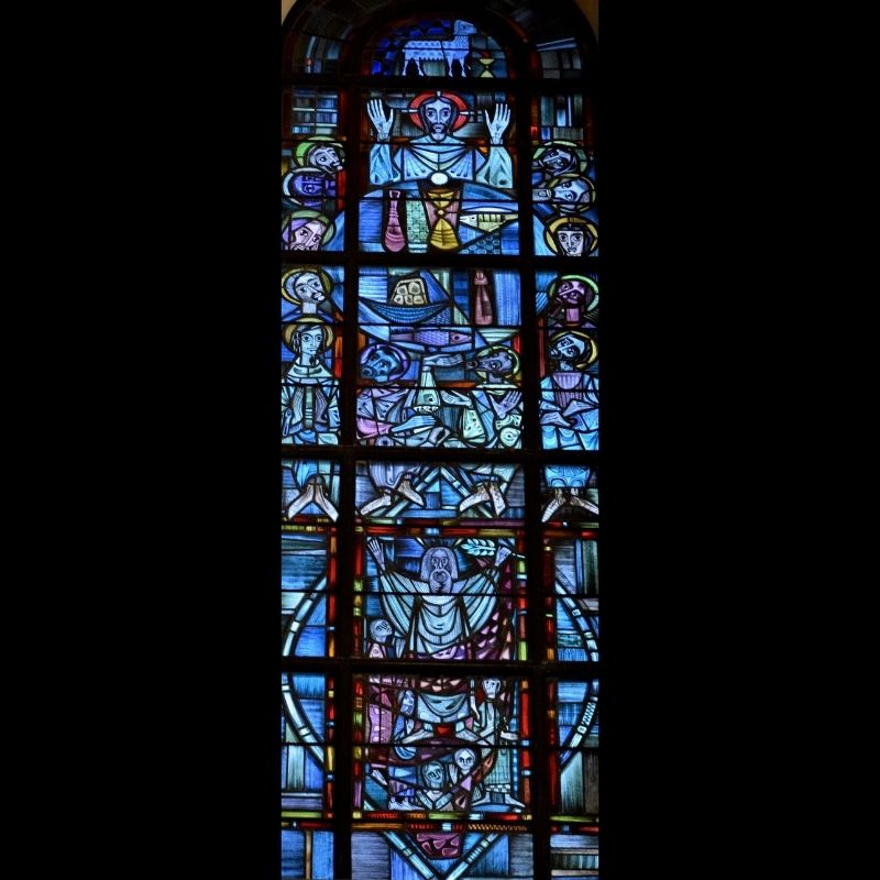 A Guide to Basilica Art: Ambulatory Windows of the Great Upper Church ...