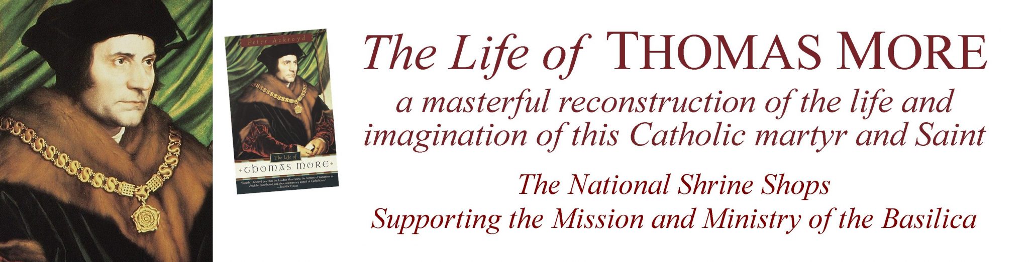 St. Thomas More: Integrity in Public Life - National Shrine of the ...