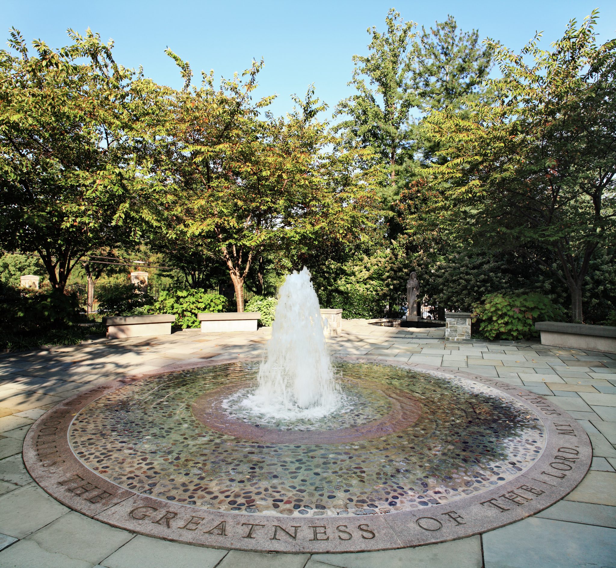 Virtually Tour the Basilica Gardens - National Shrine of the Immaculate ...